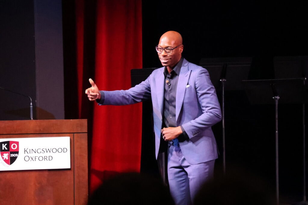 Hakeem Rahim Inspires Hope at Mental Health Awareness Assembly ...